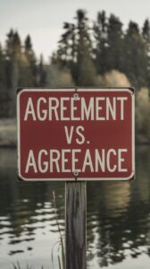 Agreeance vs Agreement - Grammar Beacon