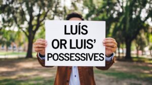 Luis' or Luis's Possessives - Grammar Beacon