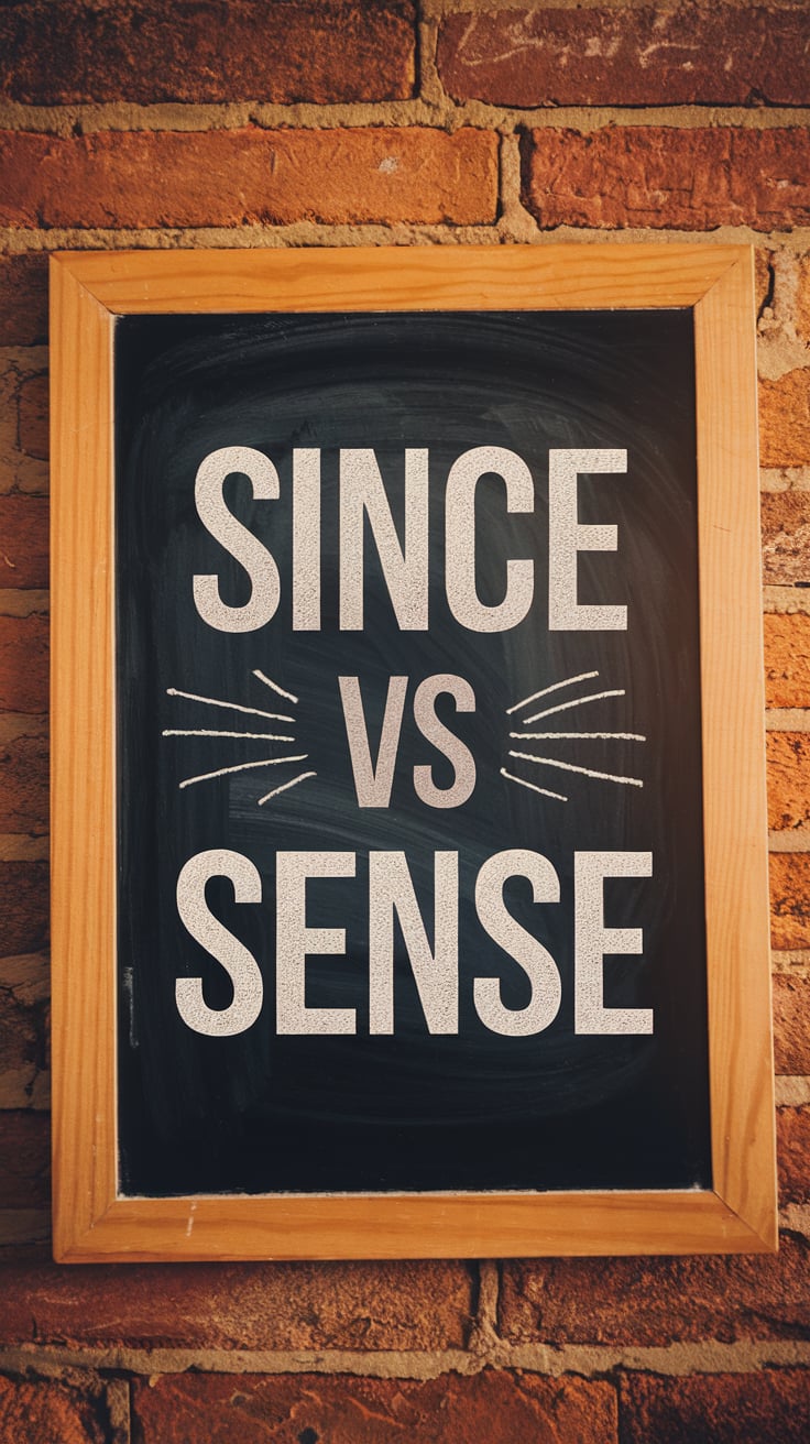 Since vs Sense: Understanding When to Use Each Word - Grammar Beacon