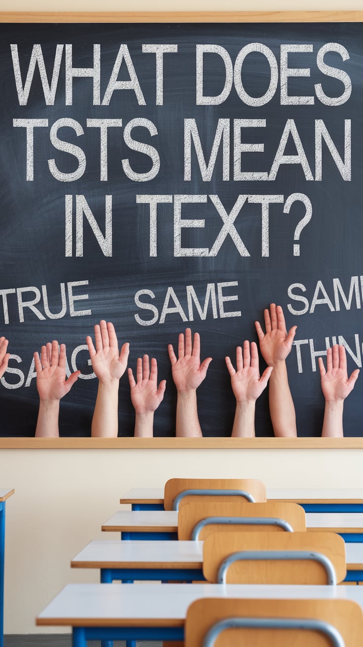 What Does “Tsts” Mean in Text? Learn the Meaning, Emojis & Examples ...