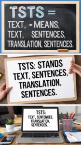 Tsts Mean in Text - Grammar Beacon