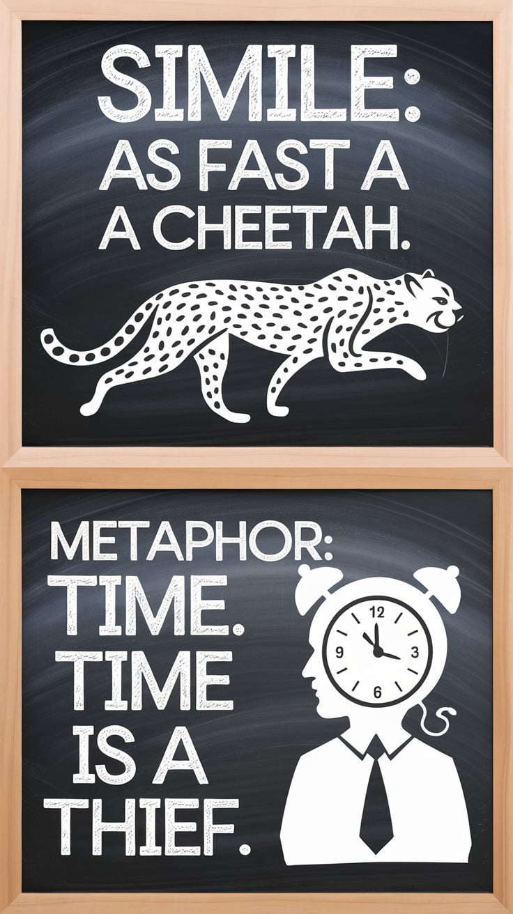 Simile and Metaphor - Grammar Beacon