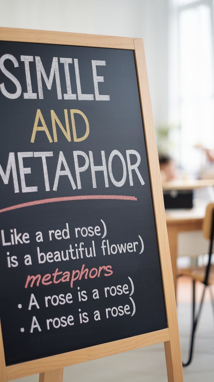 Simile and Metaphor - Grammar Beacon