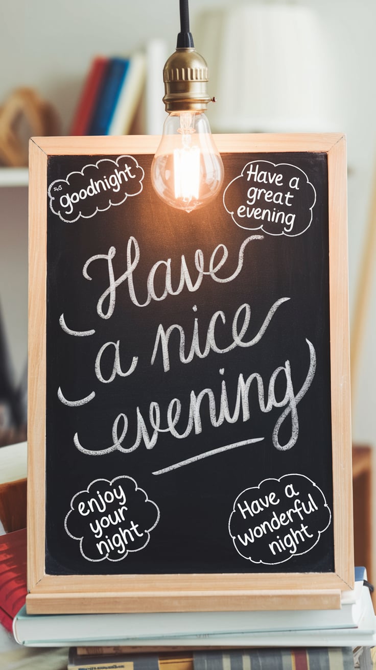 Other Ways to Say Have a Nice Evening - Grammar Beacon