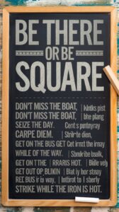 25 Phrases Similar to Be There or Be Square Synonyms - Grammar Beacon