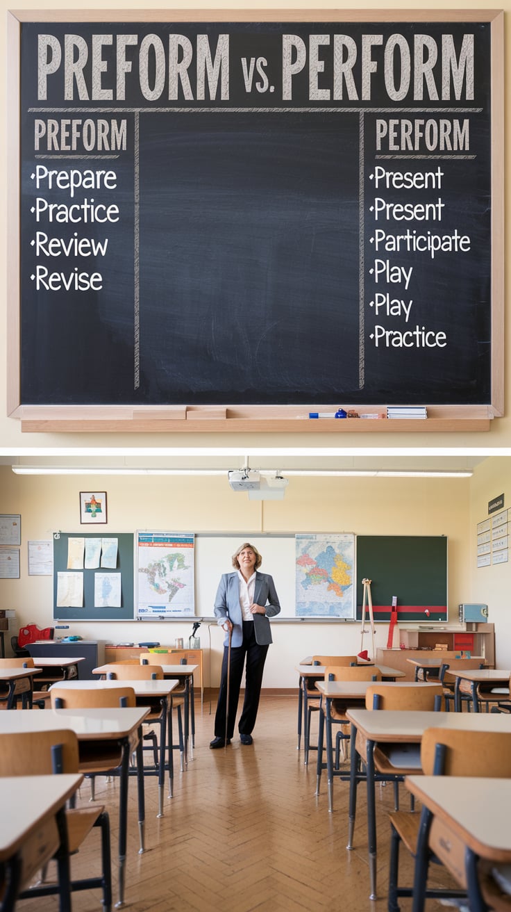 Preform vs Perform - Grammar Beacon