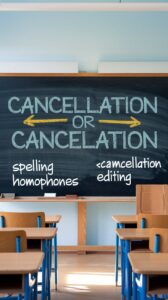 Cancellation or Cancelation: Differences - Grammar Beacon