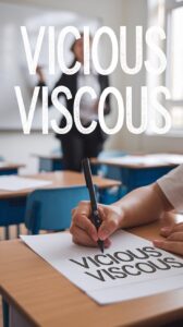 Vicious vs Viscous - Grammar Beacon