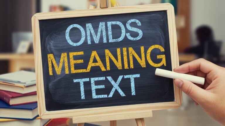 OMDs Meaning Text: Understanding the Versatile Abbreviation - Grammar ...