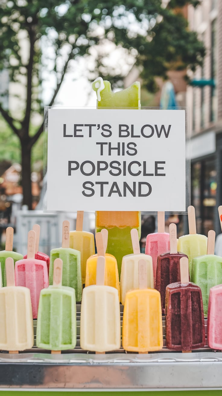 30 Other Ways to Say “Let’s Blow This Popsicle Stand” - Grammar Beacon