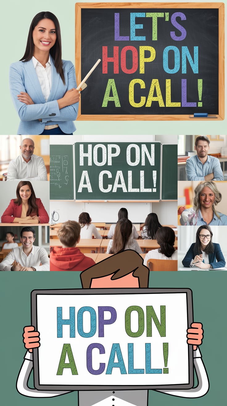 15 Other Ways to Say “Hop on a Call”: - Grammar Beacon