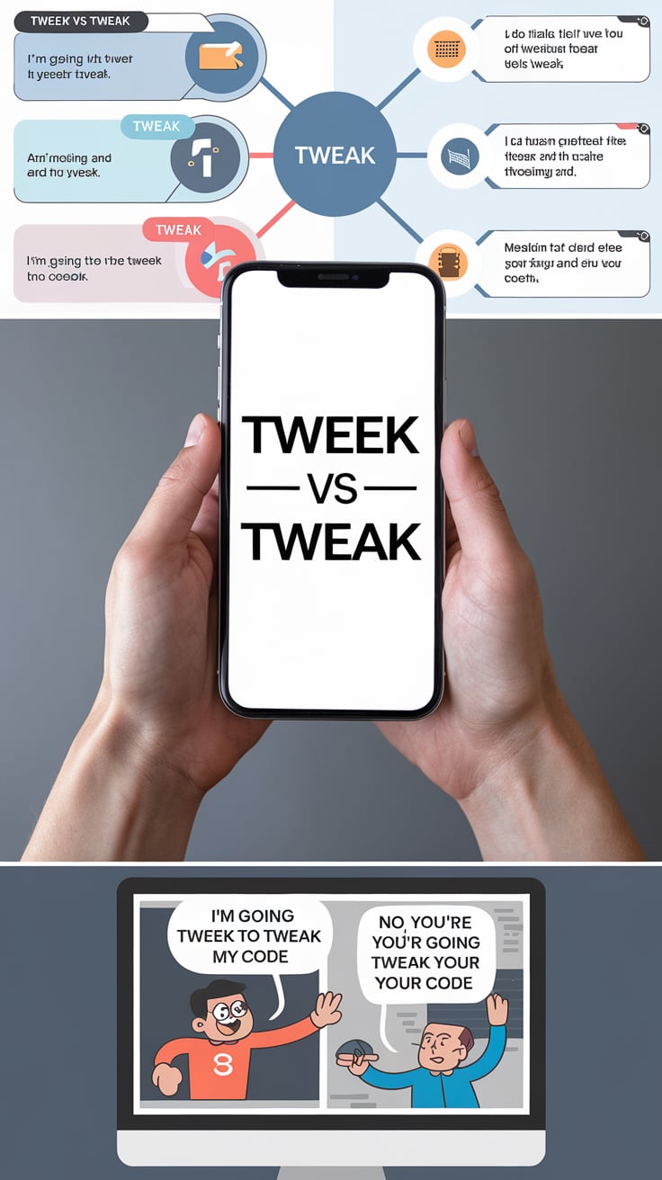Tweek vs Tweak: Clarifying the Difference - Grammar Beacon