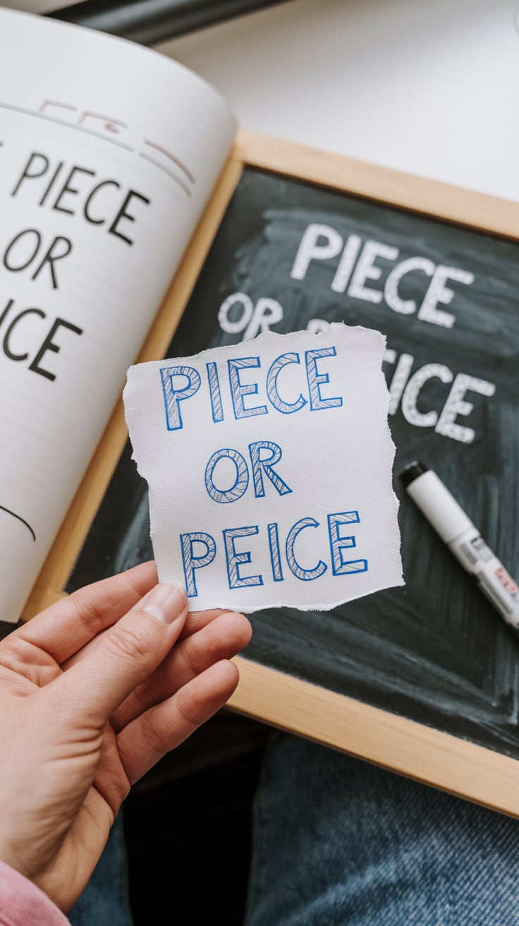 Piece or Peice: The Simple Spelling Guide - Grammar Beacon
