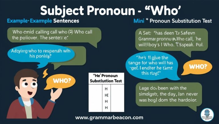 Who vs Whom: A Simple Way to Determine Which Word to Use - Grammar Beacon